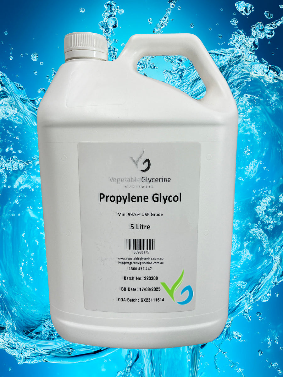 Propylene Glycol (PG) – Vegetable Glycerine