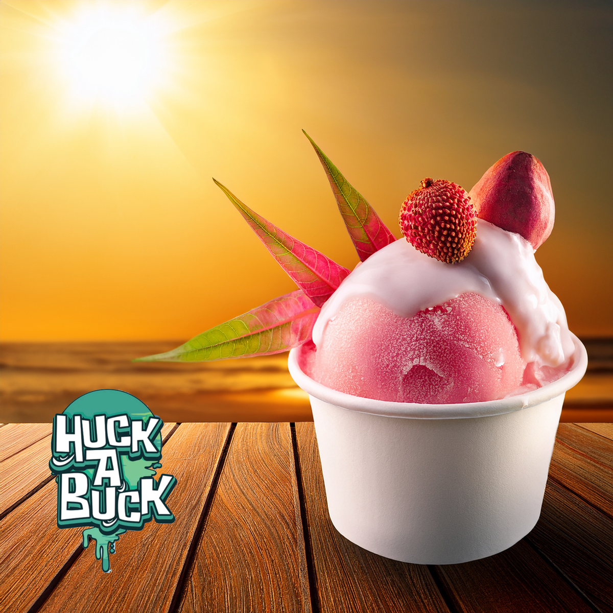 Huckabuck - Pink Guava Lychee Ice – Vegetable Glycerine