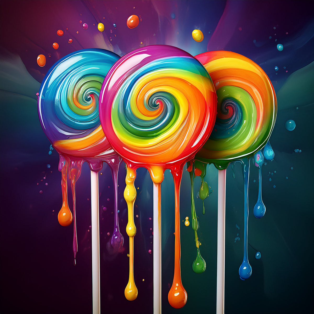 Big Boss - Rainbow Lollipop - 180ml – Vegetable Glycerine