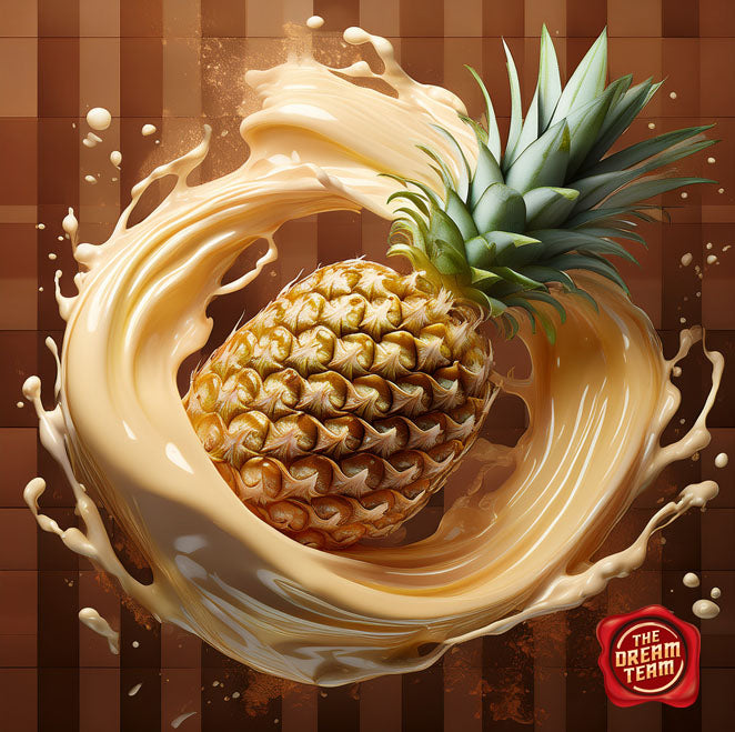 DREAM TEAM - Creamy Pineapple – Vegetable Glycerine